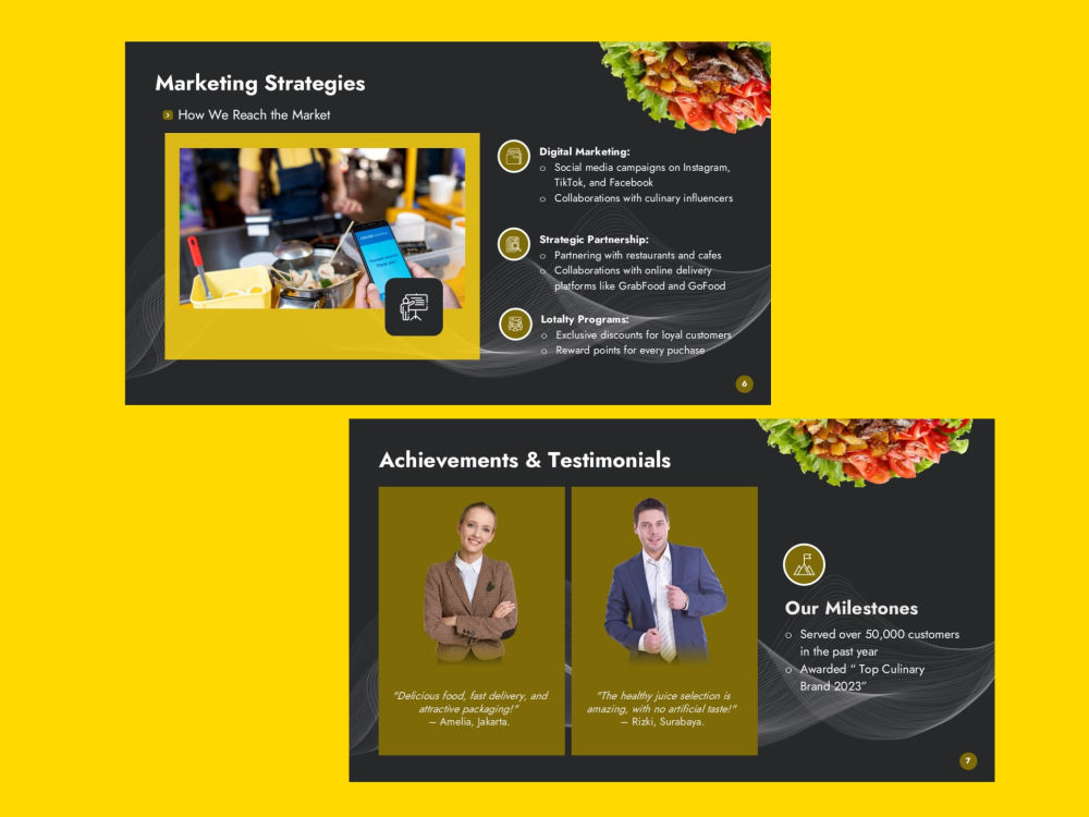 Flavors in Focus: A Visual Guide to Food & Beverage Presentation | Upwork
