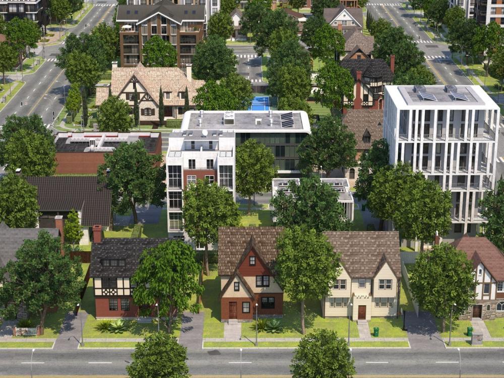 3d city block design, suburban block, urban, city block design | Upwork