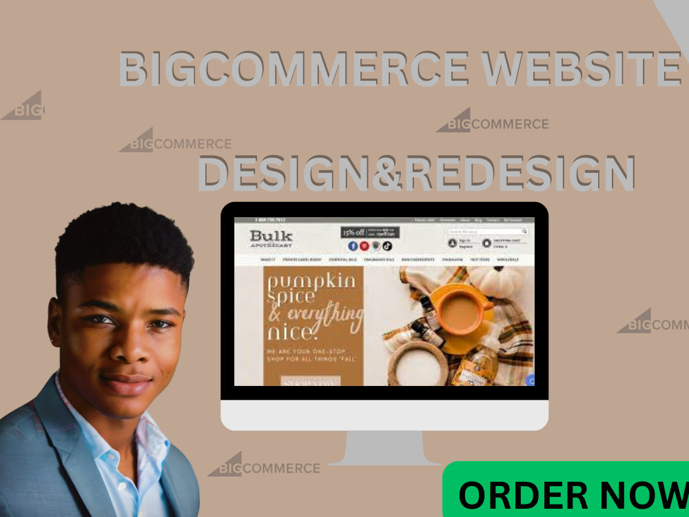 Design big commerce,redesign,setup bigcommerce ecom site | Upwork