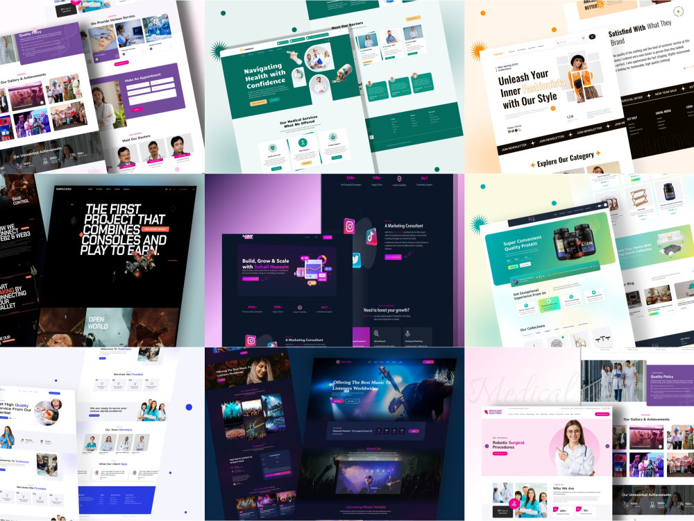 A modern & high-converting landing page UI in Figma | Upwork