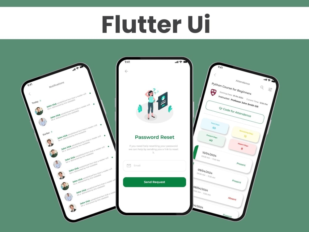Complete Figma to Flutter Ui conversion (Static UI) | Upwork