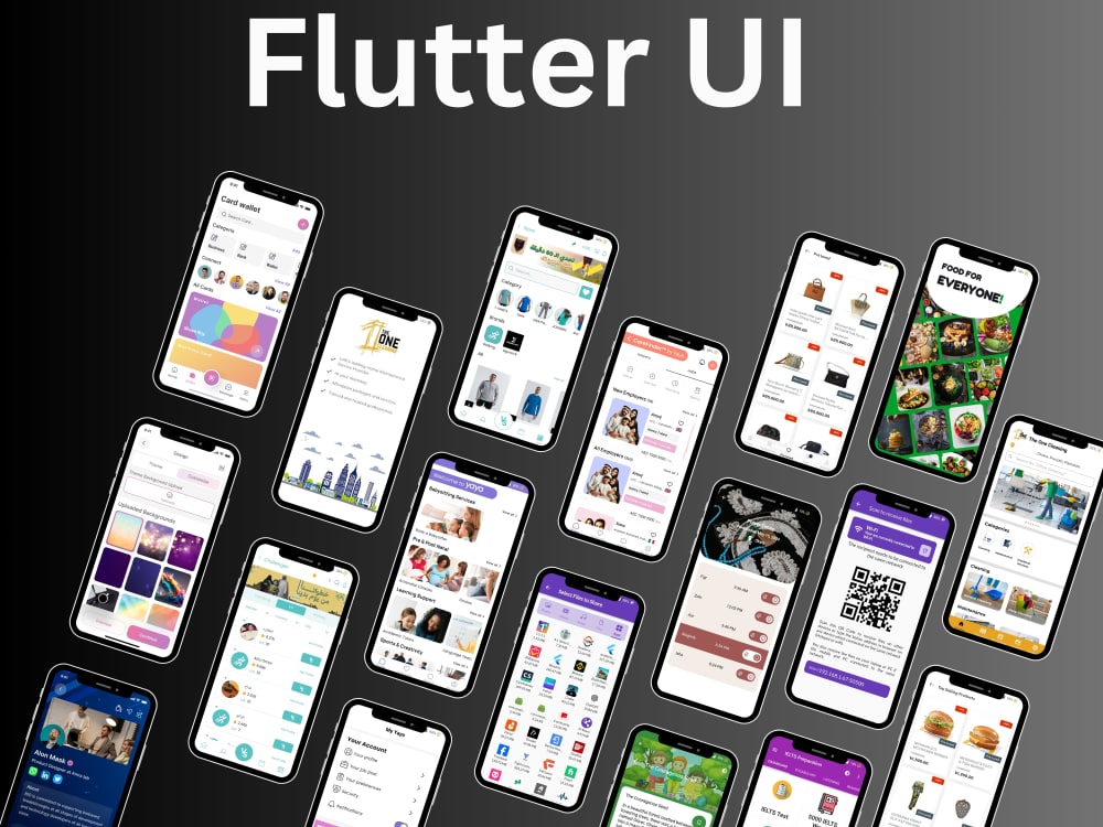 Complete Figma to Flutter Ui conversion (Static UI) | Upwork