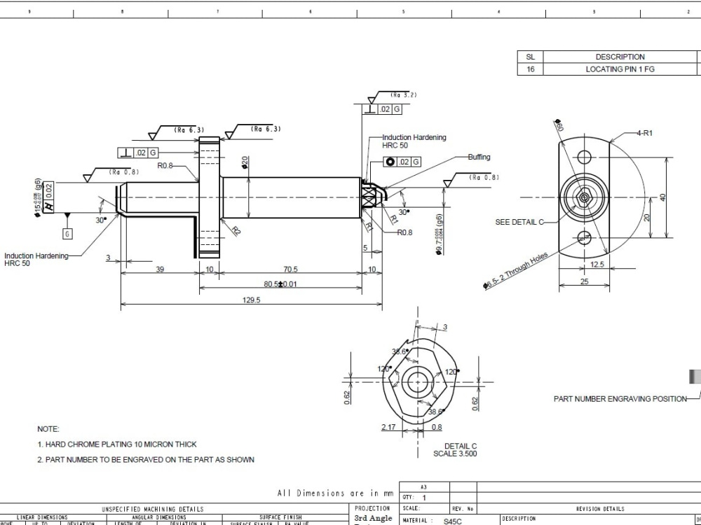 Manufacturing Drawing and 3D Models | Upwork