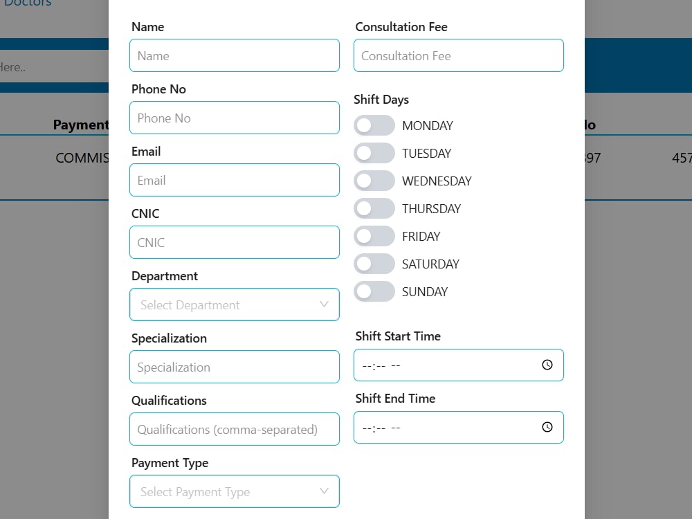 Electronic Medical Record | Hospital Management System| Build in MERN ...