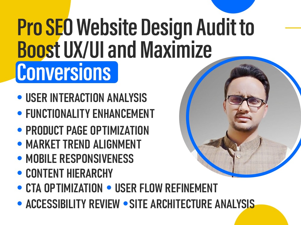 Pro SEO Website Design Audit to Boost UX/UI & Maximize Conversions | Upwork