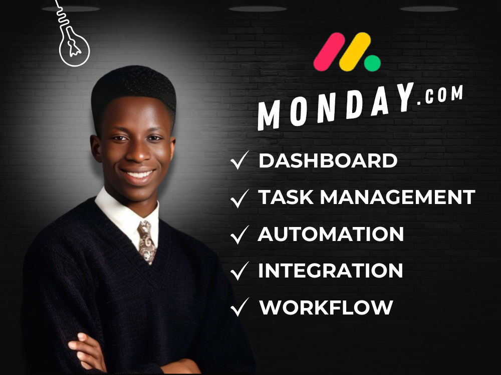 Monday Dashboard management, automation, integration and workflow. | Upwork