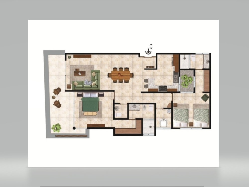 Isometric architectural plans | Upwork