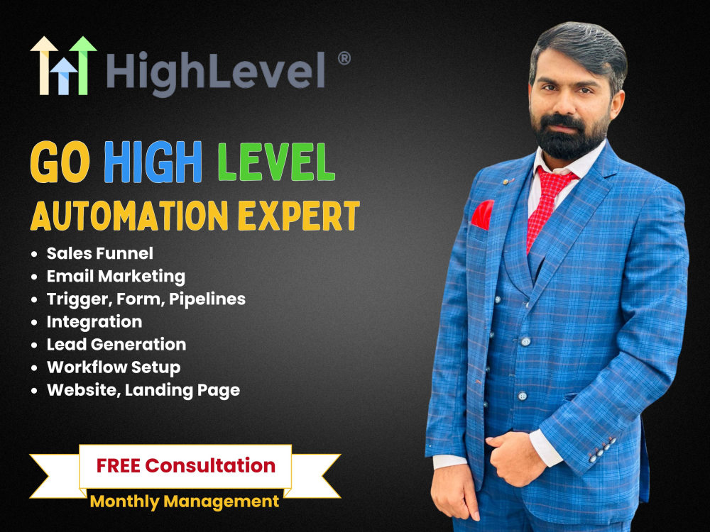 Go High Level Automation Expert | Go High level CRM Management | Upwork