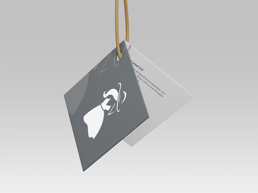 A premium quality hang tag for your brand.Custom hang tag, t-shirt hang ...