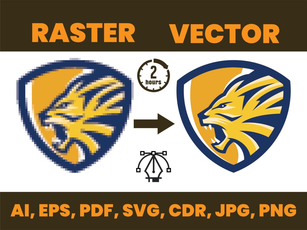 Vector tracing, vectorize image, convert logo to vector | Upwork