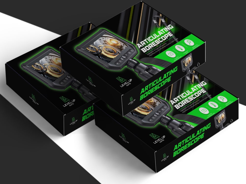 Pixel perfect amazon packaging box design with die cut | Upwork