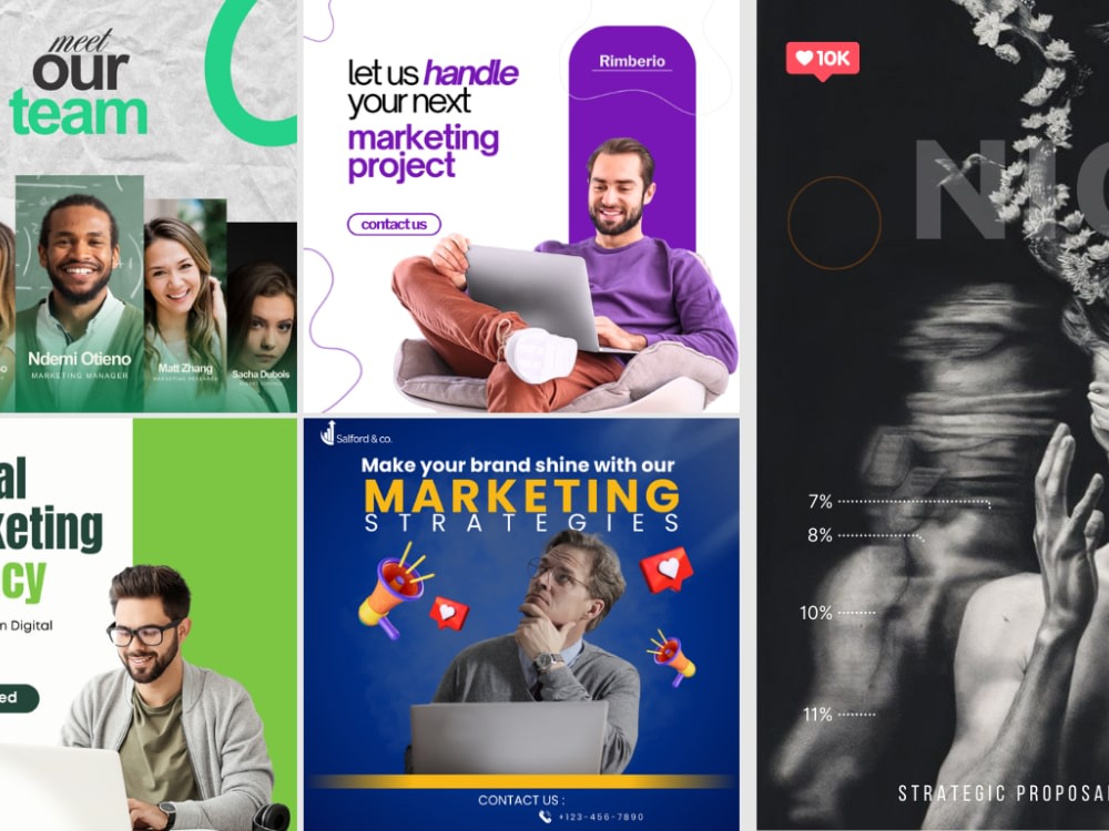 Stunning Instagram posts designed to captivate your audience | Upwork