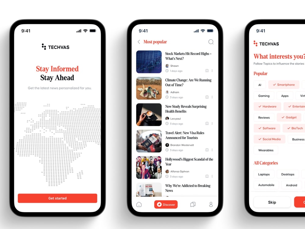 A Mobile App UI/UX Design - Wireframes & Interactive Prototypes | Upwork