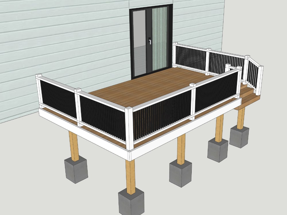 Covered Deck permit drawing set for city approval | Upwork