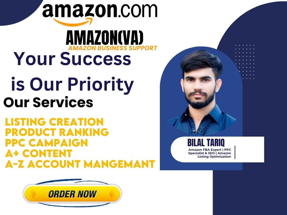Amazon Virtual Assistant, Amazon Seller Central EXPERT | Upwork