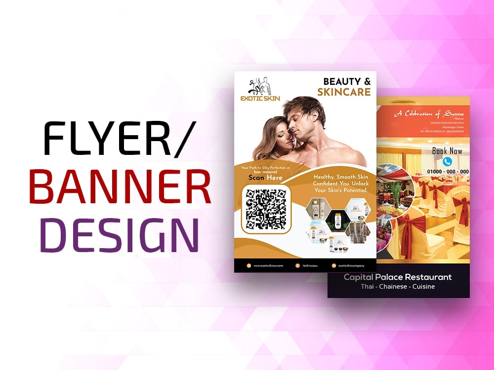 Professional Flyer & Banner Design | Eye-Catching Marketing Materials ...