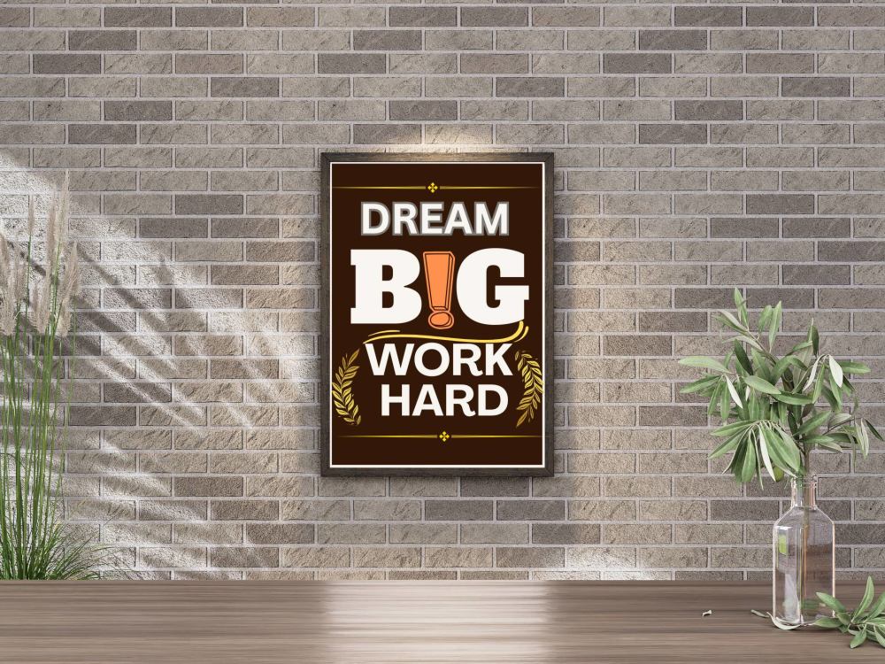 A stunning typography poster that grabs attention | Upwork