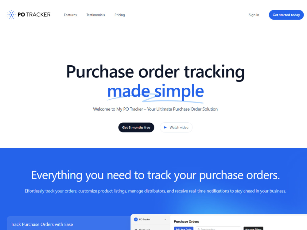 Powerful Purchase Order App with Real-Time Updates & Multi-Company ...