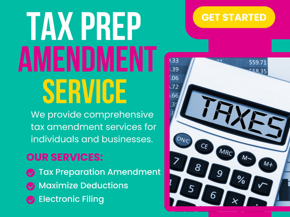 An amended tax return | Upwork