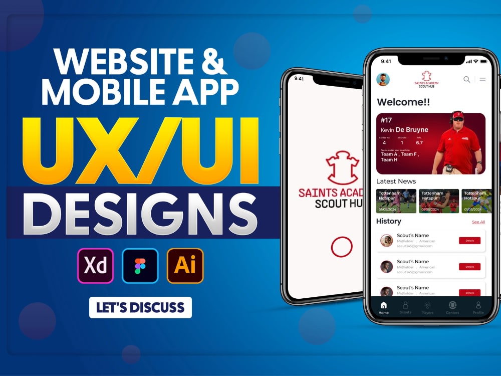 Professional UI/UX Design | Landing Pages, Wireframes & Prototypes in Figma | Upwork