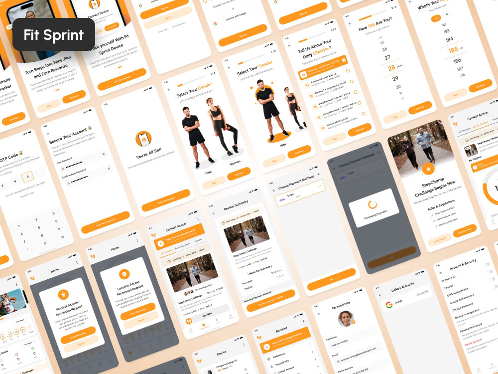 Custom UI/UX Designs for your Mobile/Web App | Figma UI/UX Designer ...