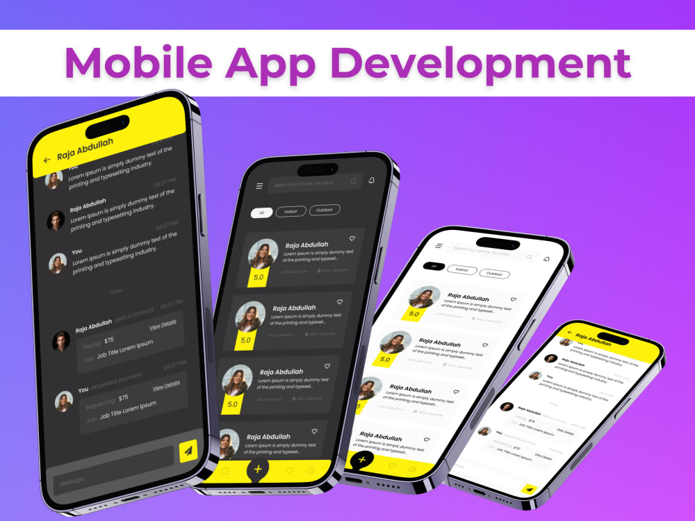Custom IOS/Android Mobile App in Flutter | Flutter App | Flutter ...