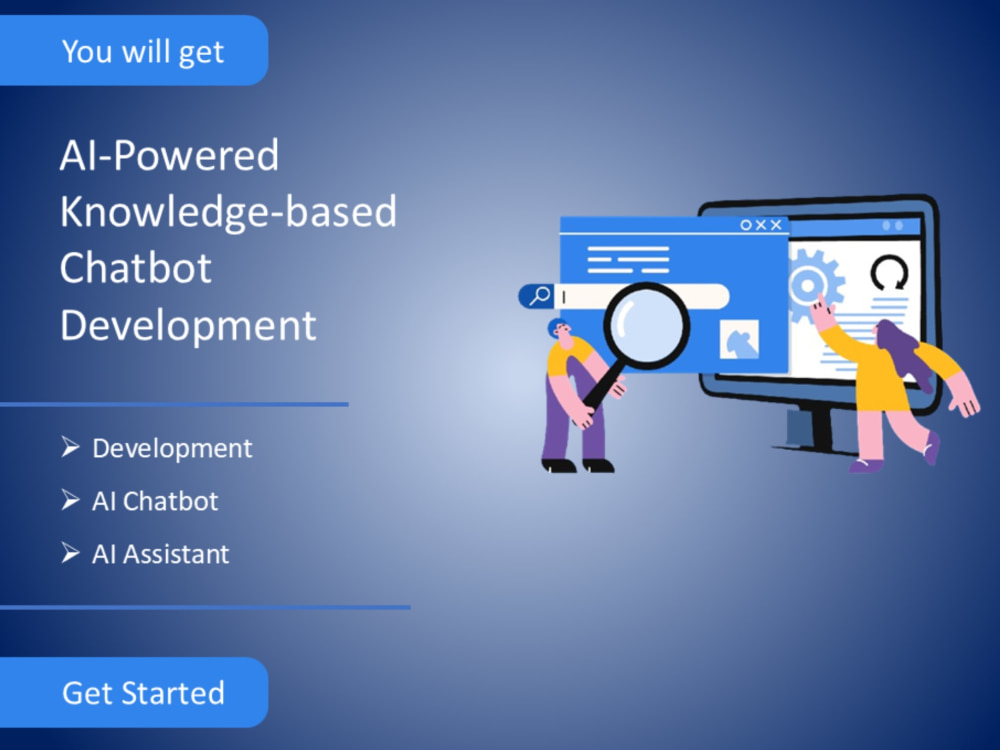 AI-Powered Knowledge based Chatbot Development | Upwork