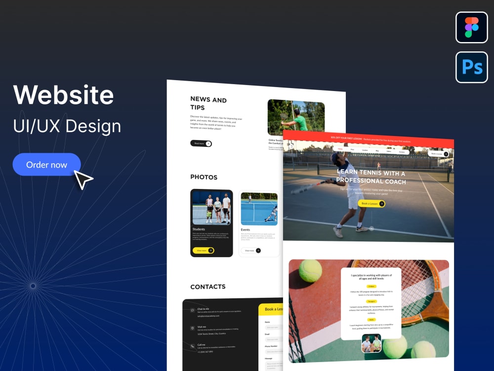 Create a custom UI/UX design for your website | Upwork