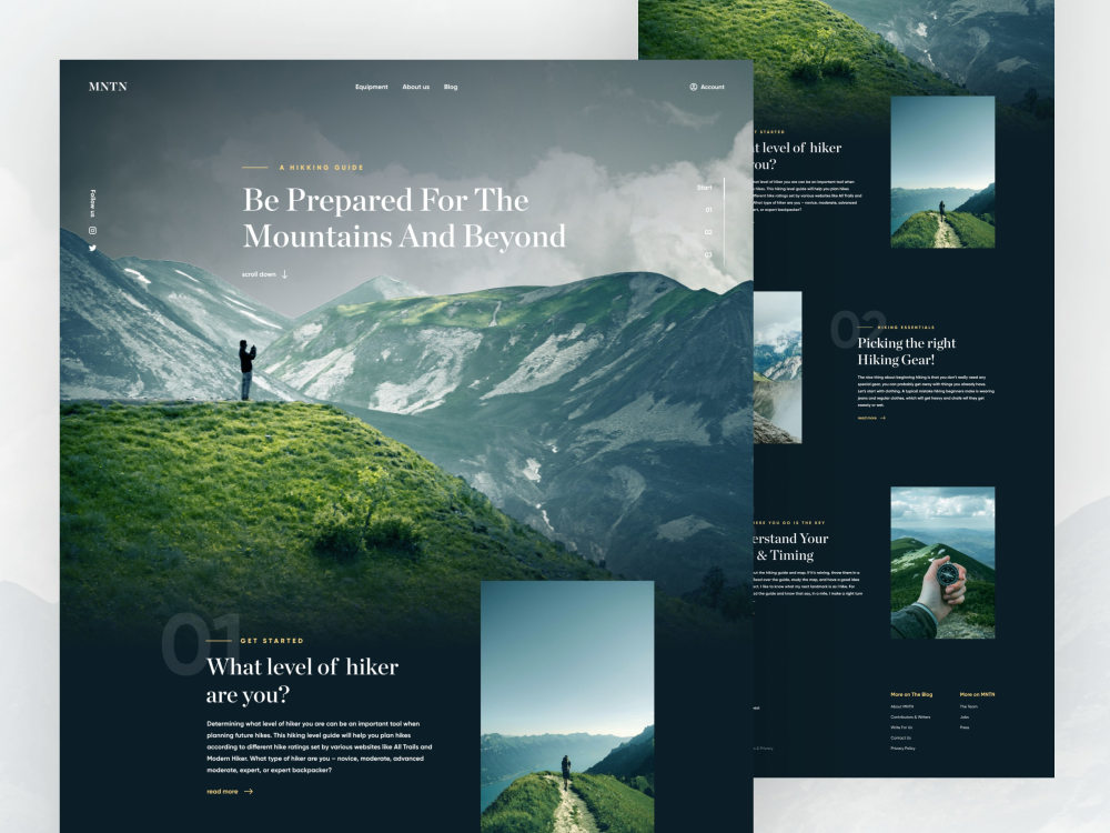 A High-End design for you Website or Landing Page | Upwork