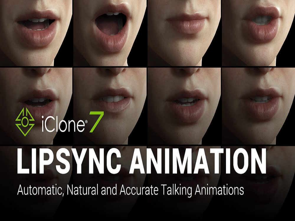 3d iclone animate rig 3d avatar 3d face expression lips sync animaze ...