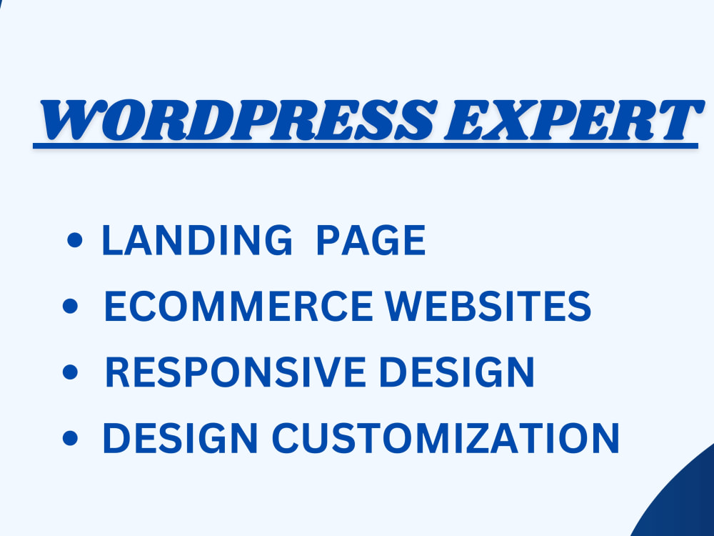 Design Or Redesign Wordpress Website Design Redesign With Elementor Pro