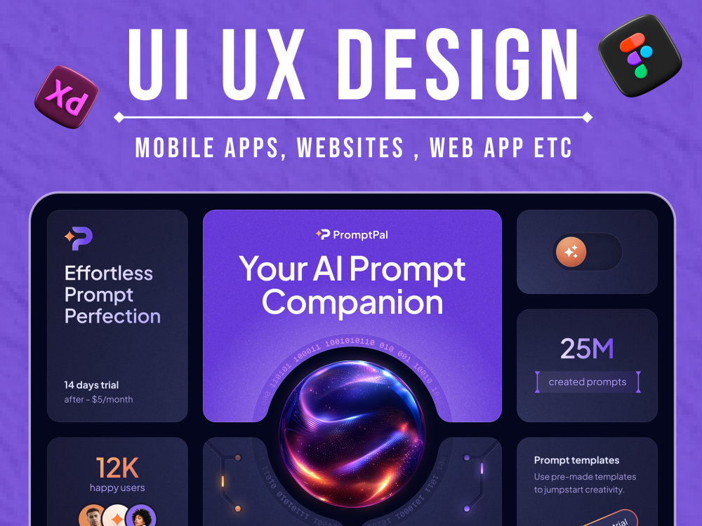 A Web app ui ux, Dashboard UI UX Design website and app uiux, UI UX Design | Upwork