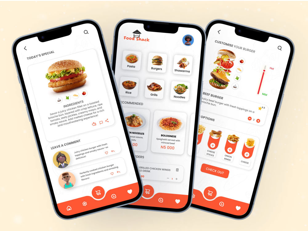 A sleek and interactive Mobile App UI/UX design. | Upwork