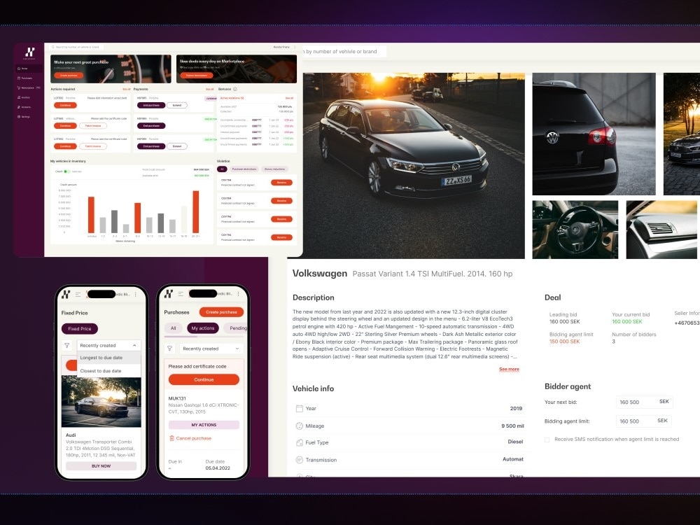 Responsive Web Application UI/UX Design | Upwork