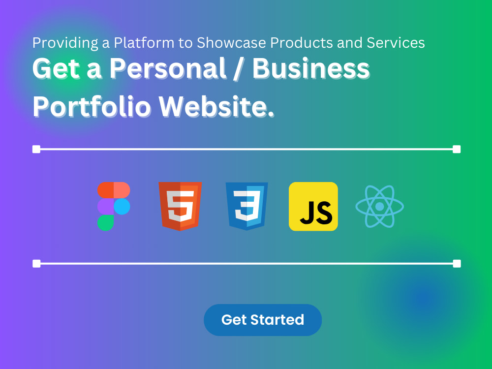 A Personal / Business Portfolio Website | ReactJs | TailwindCSS | Upwork
