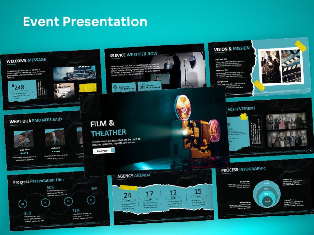 Design Film and Event Deck Presentation Withing 24 Hours | Upwork