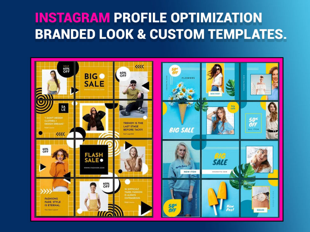 Complete Instagram Profile Optimization | Branded Look & Custom ...