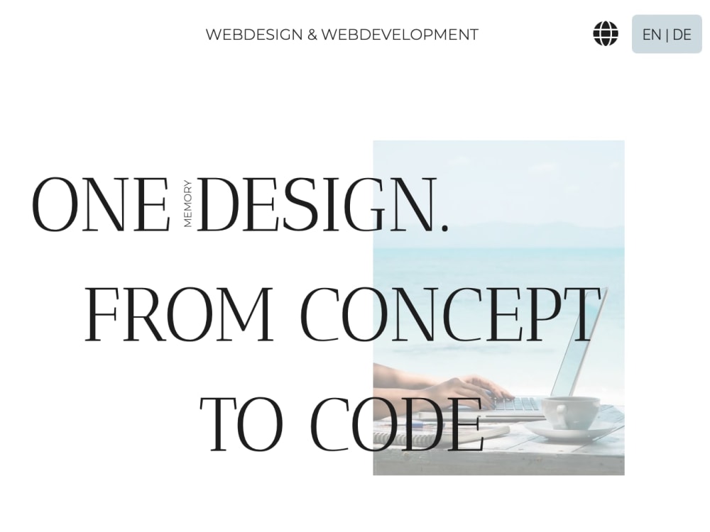 A website with language switch (2 languages in 1 web page) | Upwork