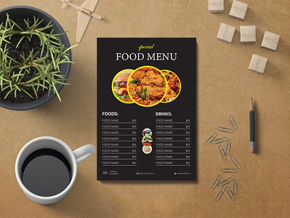 Custom Restaurant Menu Design | Fast & Professional | Upwork