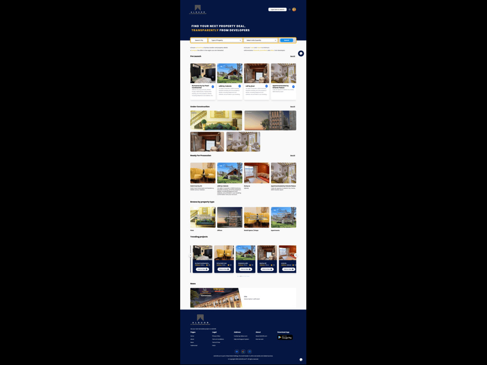 Homepage design , landingpage using html and tailwind | Upwork
