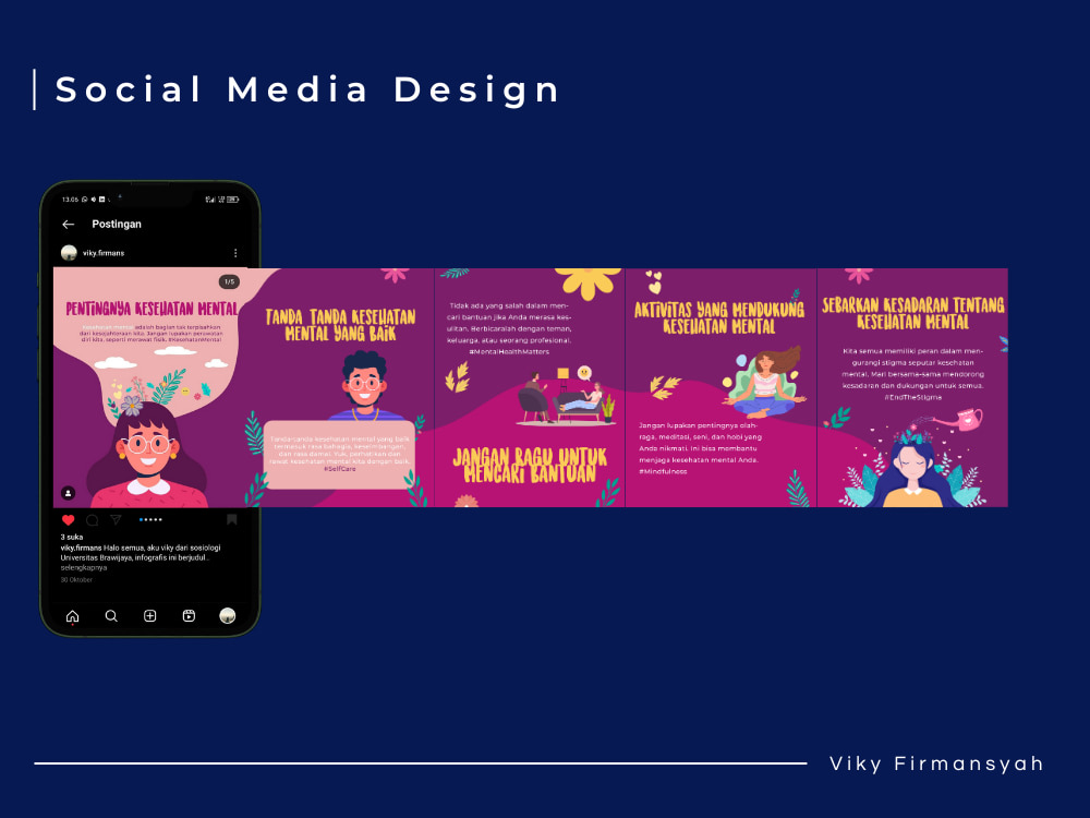 Social Media Post Design – "5 Scroll-Stopping Designs for Your Brand" | Upwork
