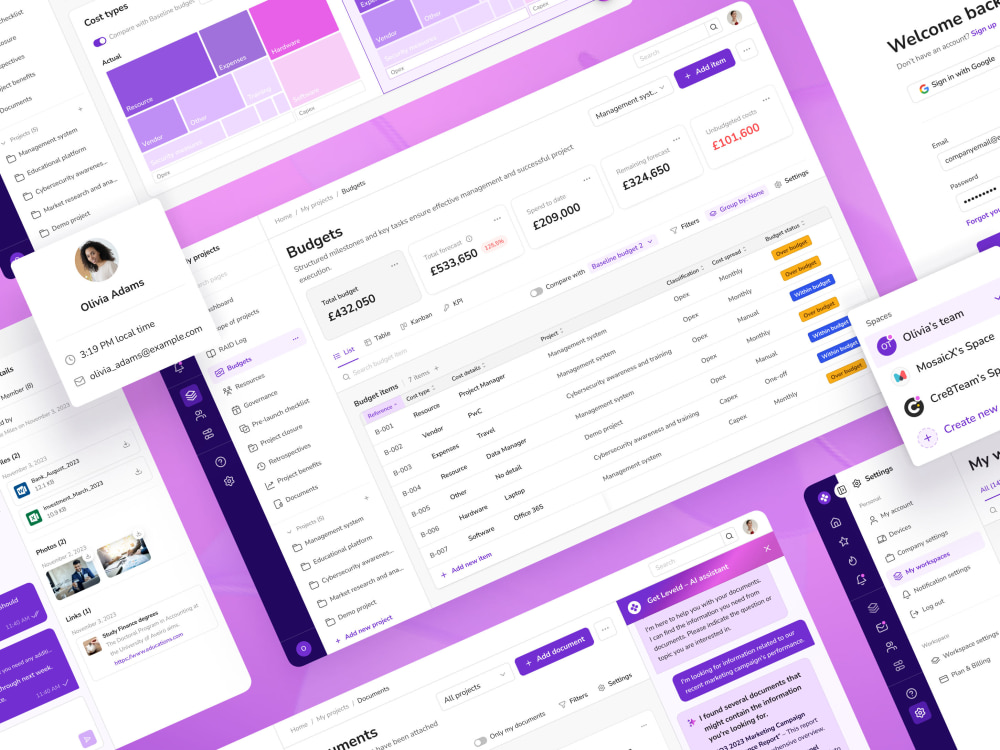 UI UX design SaaS | B2B, B2C SaaS Products UI/UX design | UI&UX design ...