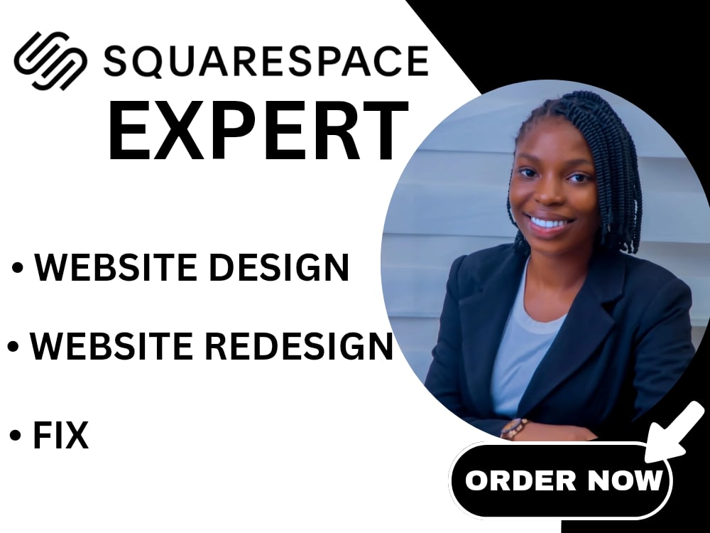 A responsive squarespace website design or redesign squarespace | Upwork