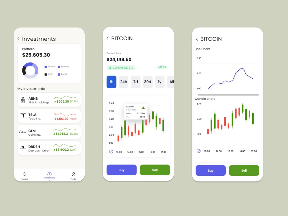 An awesome mobile app design and website design | Upwork