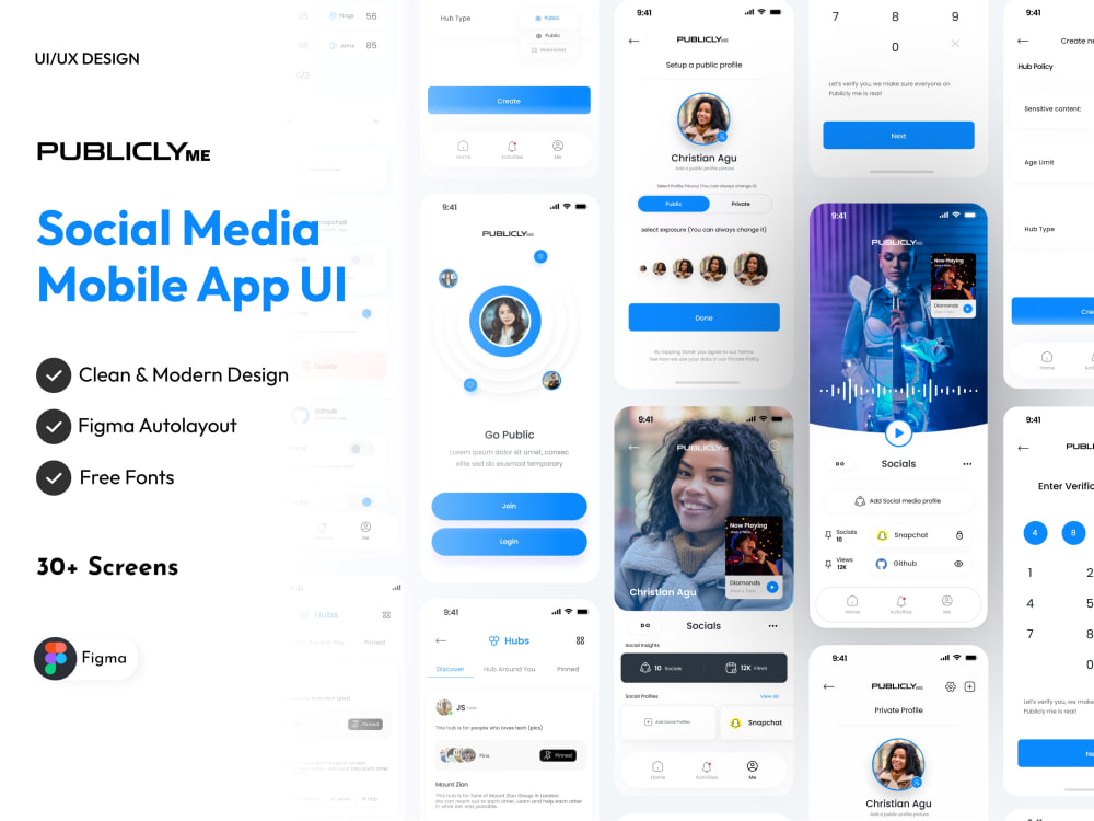 Custom UI/UX Dashboard | Website & Mobile App Design | Prototypes | Figma | Upwork