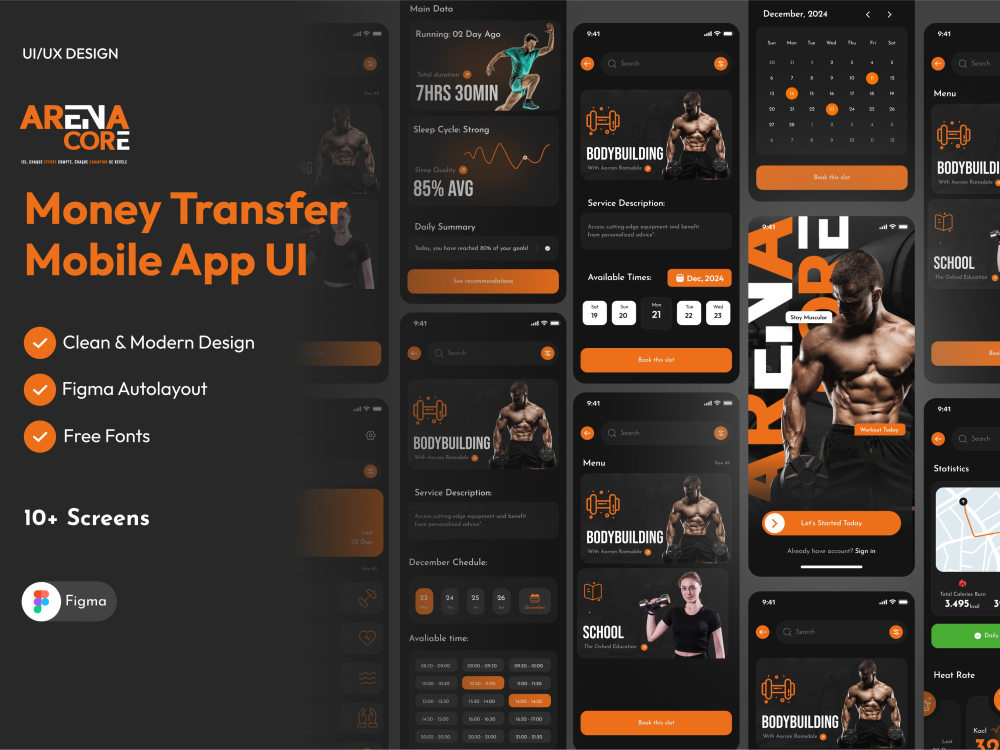 Custom UI/UX Dashboard | Website & Mobile App Design | Prototypes | Figma | Upwork