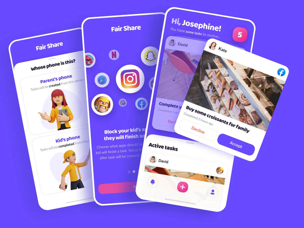 POC UI UX design for startup UI UX prototype | Design idea ...