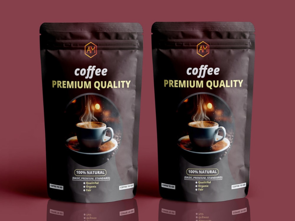 A modern and premium product packaging design (label, box, pouch) | Upwork