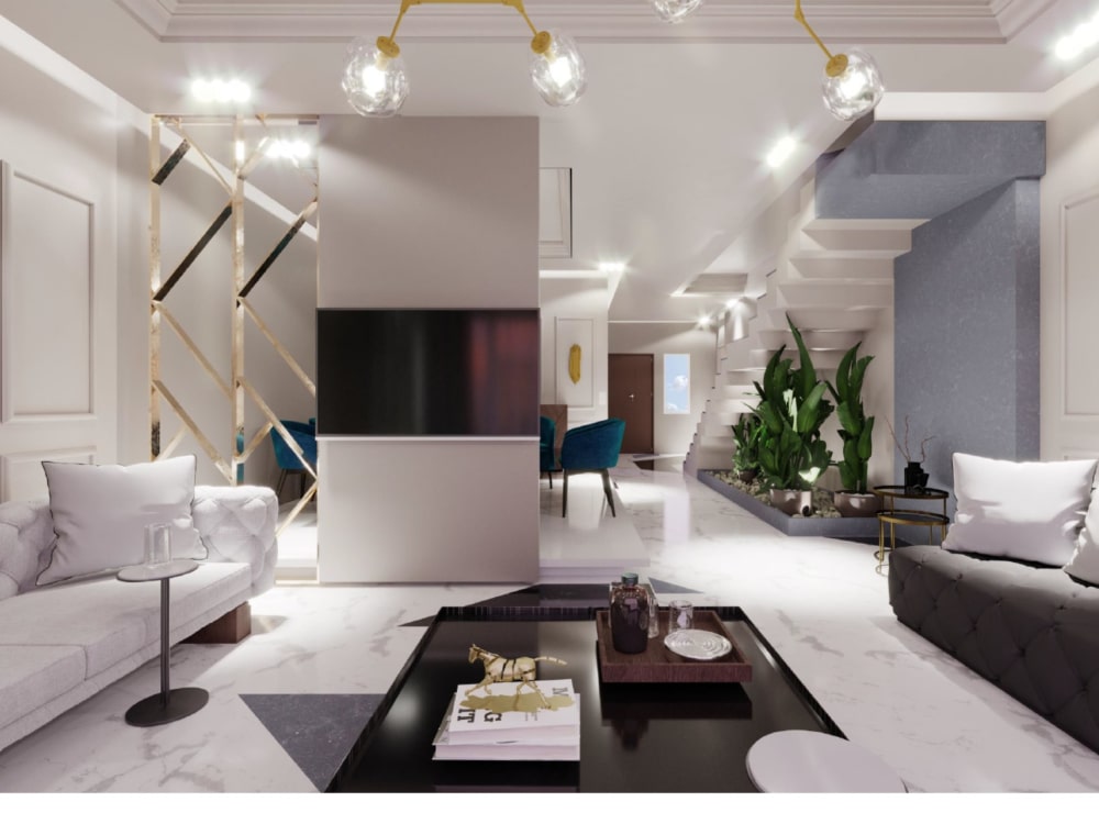 A high-quality 3D interior render | Upwork