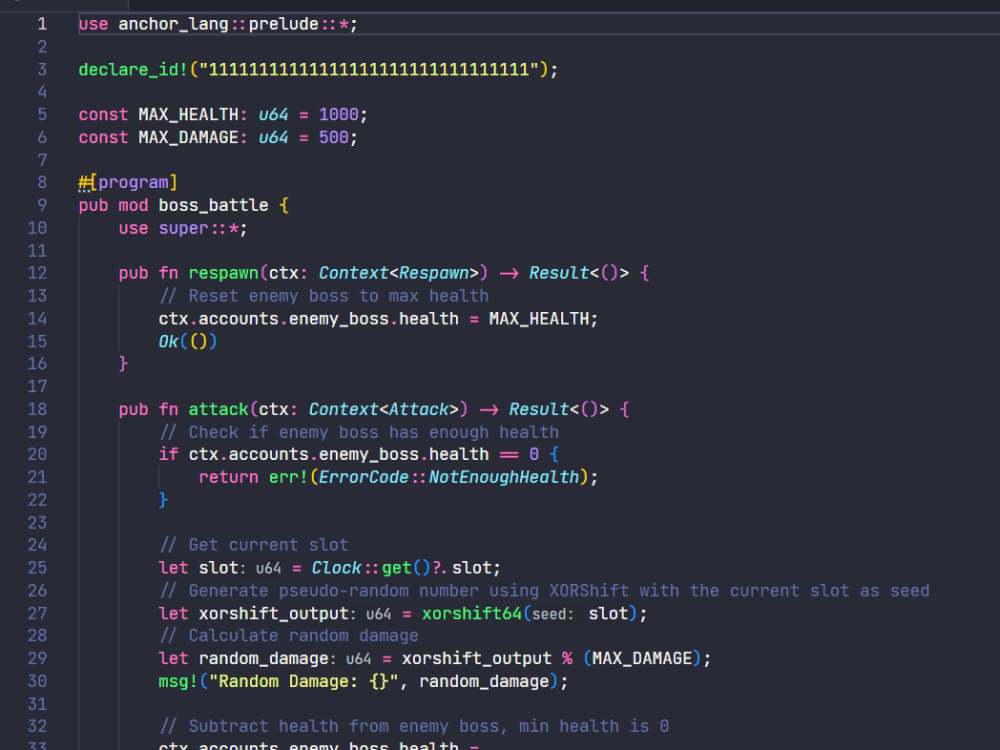 Solana smart contract using Anchor framework | Upwork